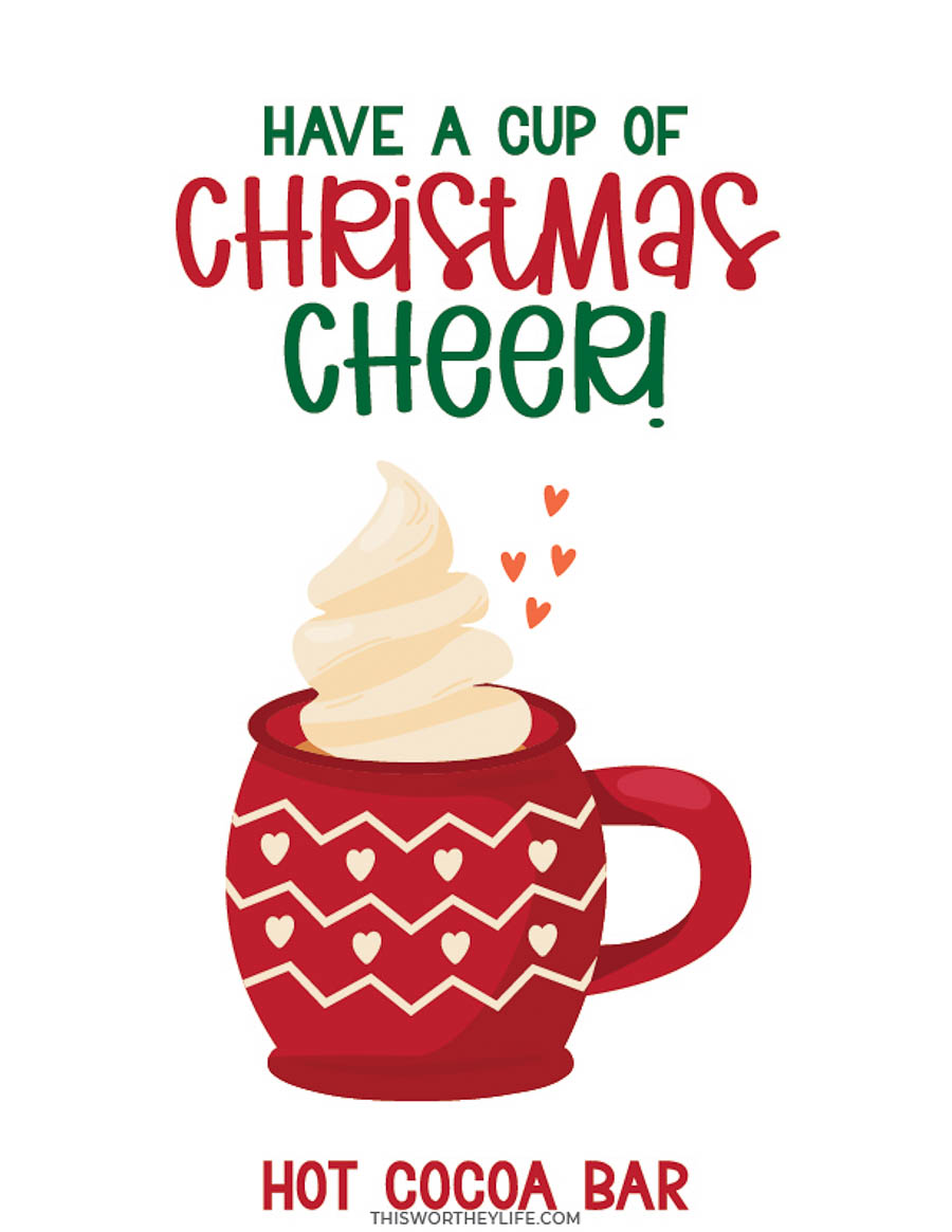 Fun Christmas Signs For A Party