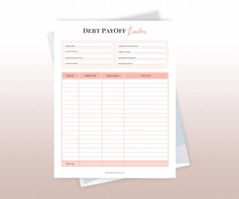 33+ Free Finance Printables