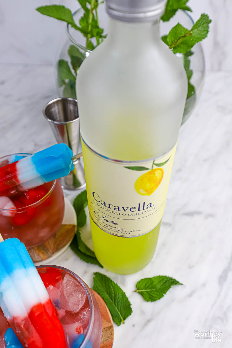 Firecracker Drink - Red, White and Boom 4th of July Cocktail