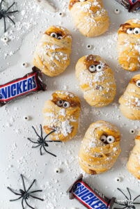 Halloween Mummies "Deep Fried" Snickers