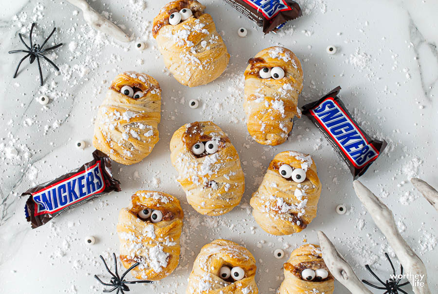 Halloween Mummies "Deep Fried" Snickers