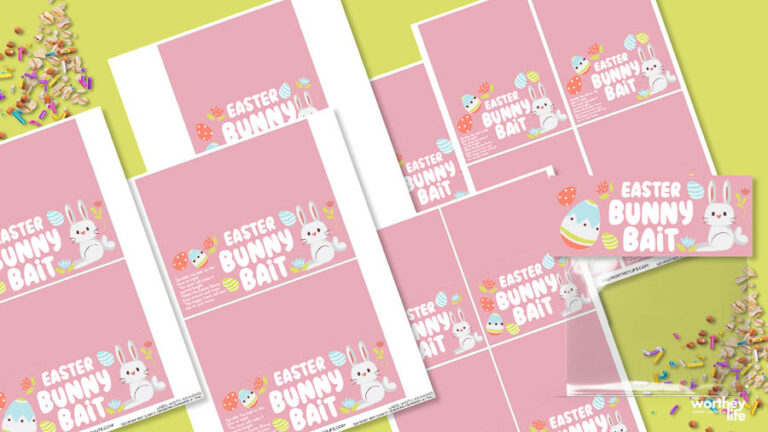 Bunny Bait Printable- Free Easter Printable