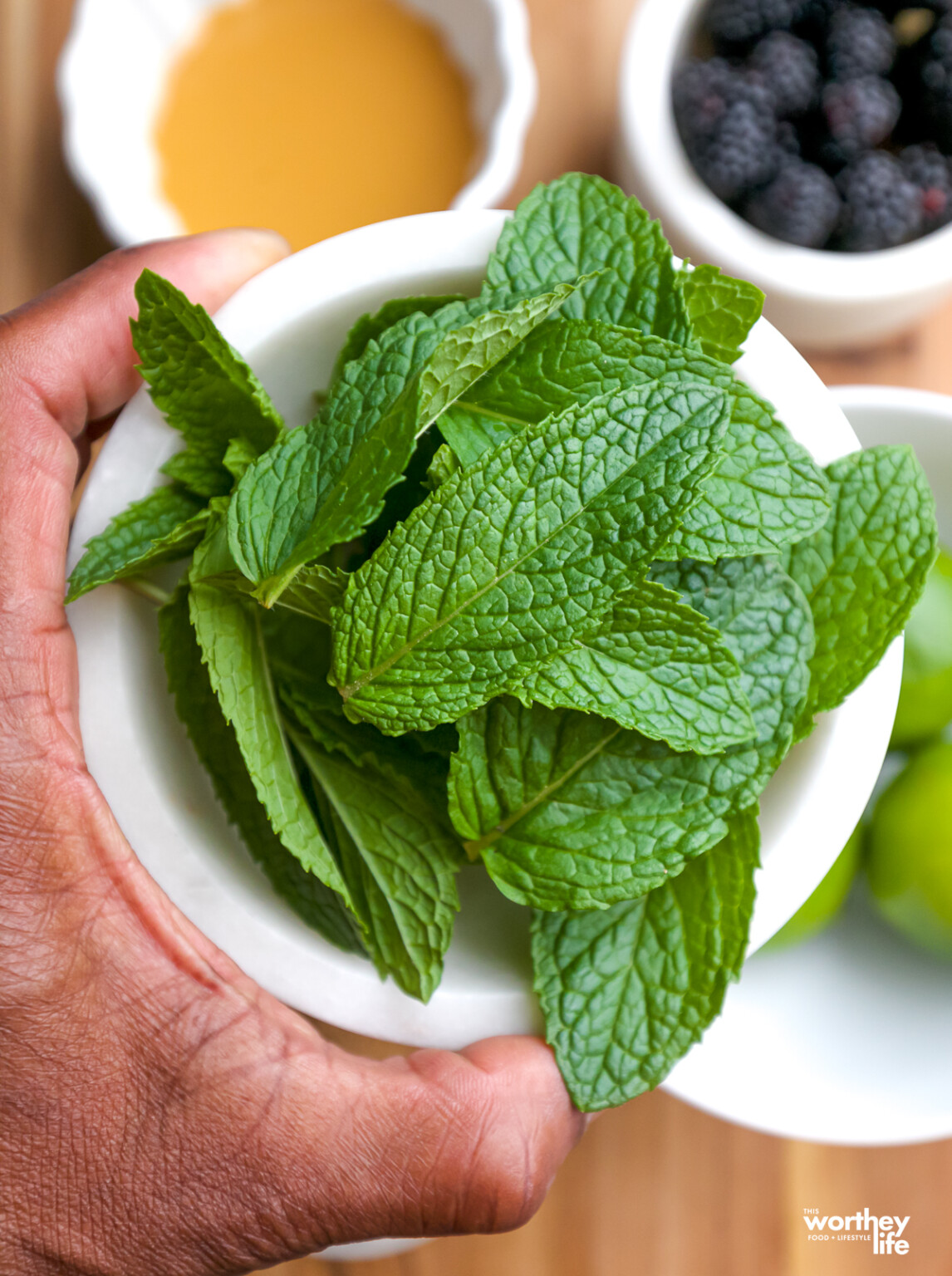 Blackberry Mint Brazilian Lemonade