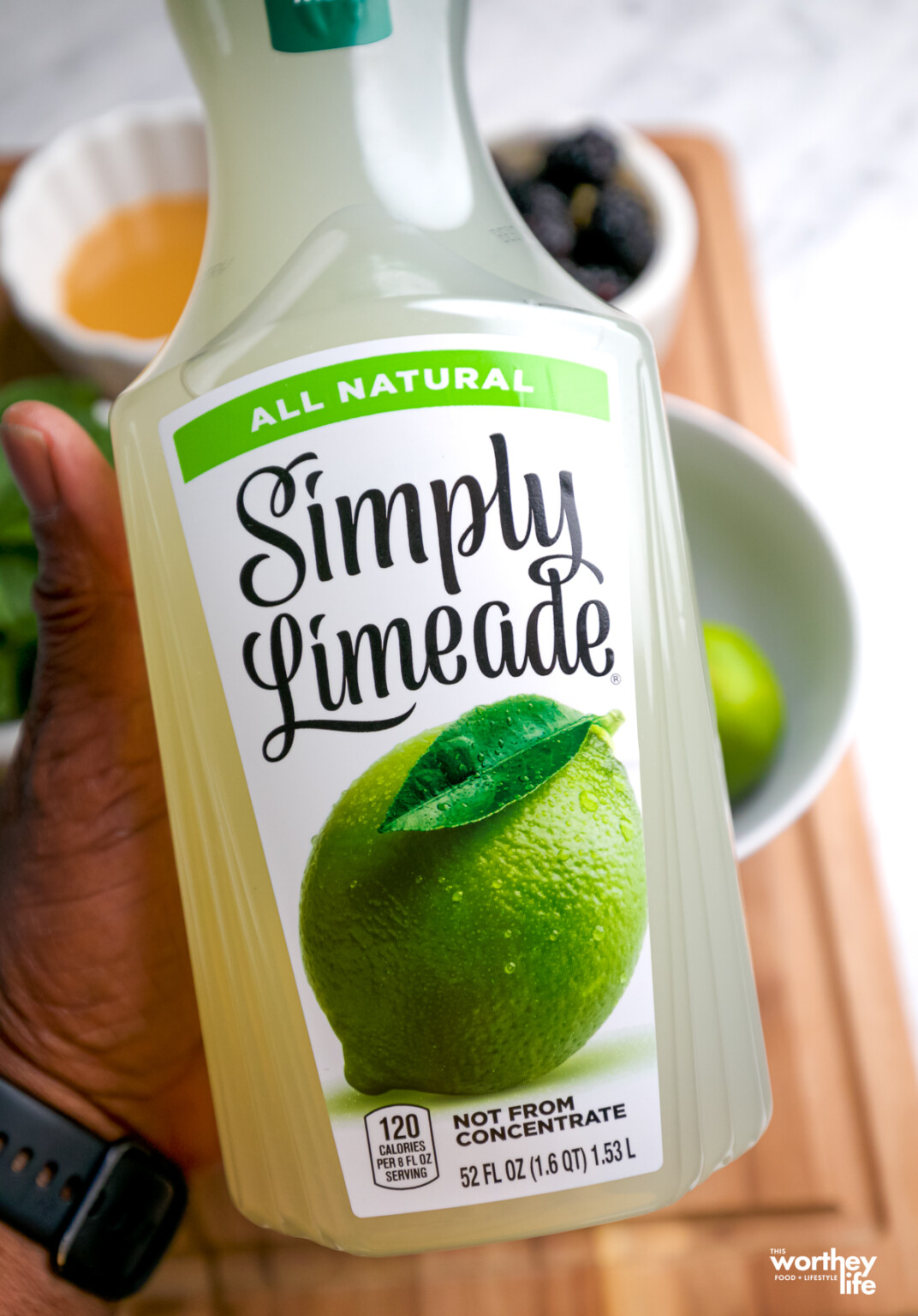 Blackberry Mint Brazilian Lemonade