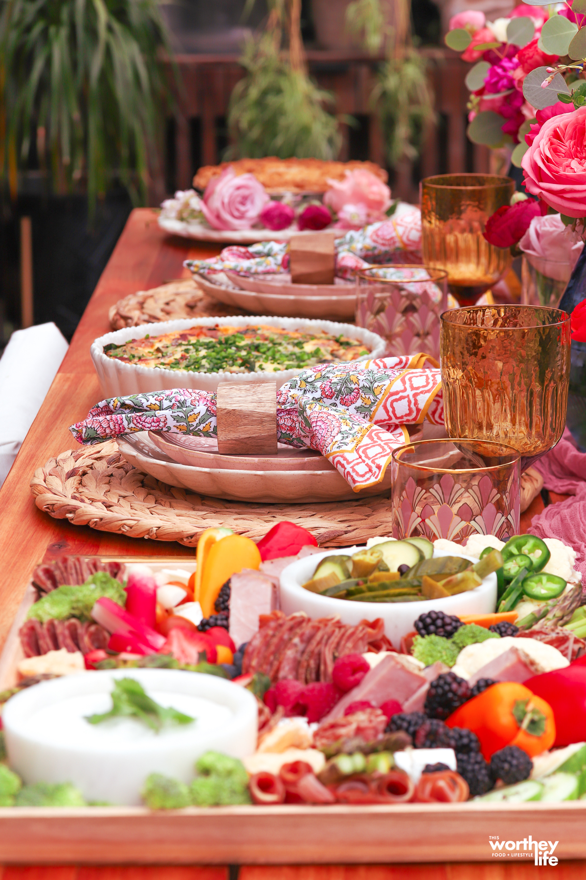 Outdoor Spring Brunch Idea