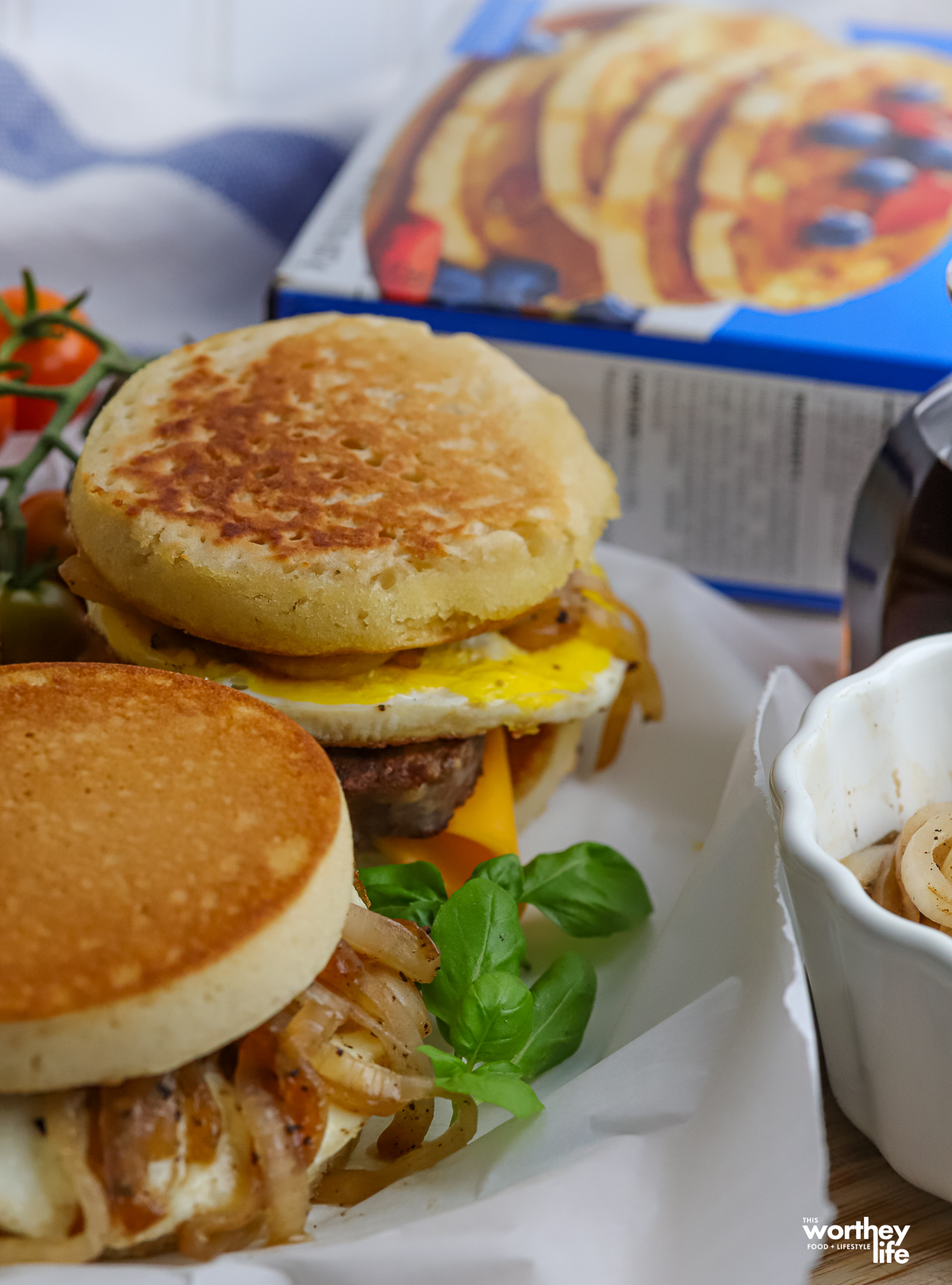McGriddle Copycat Breakfast Sandwich