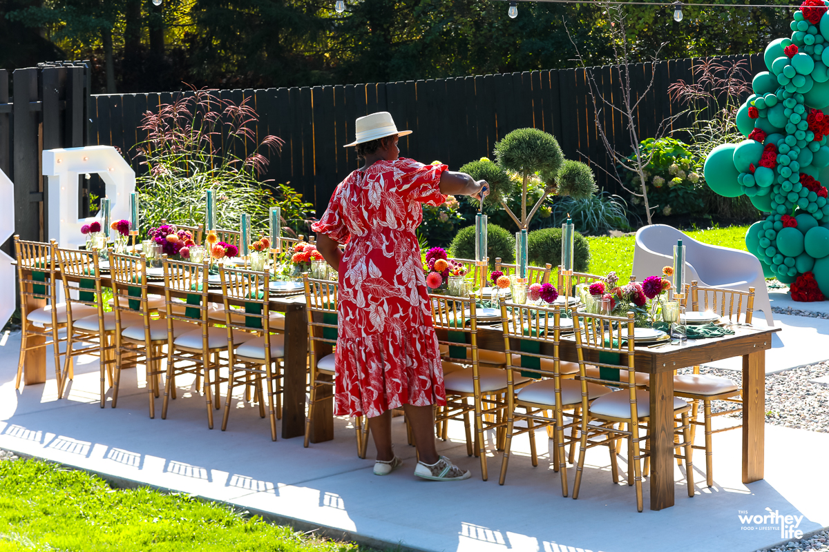 Outdoor Dinner Party with North Bay Produce
