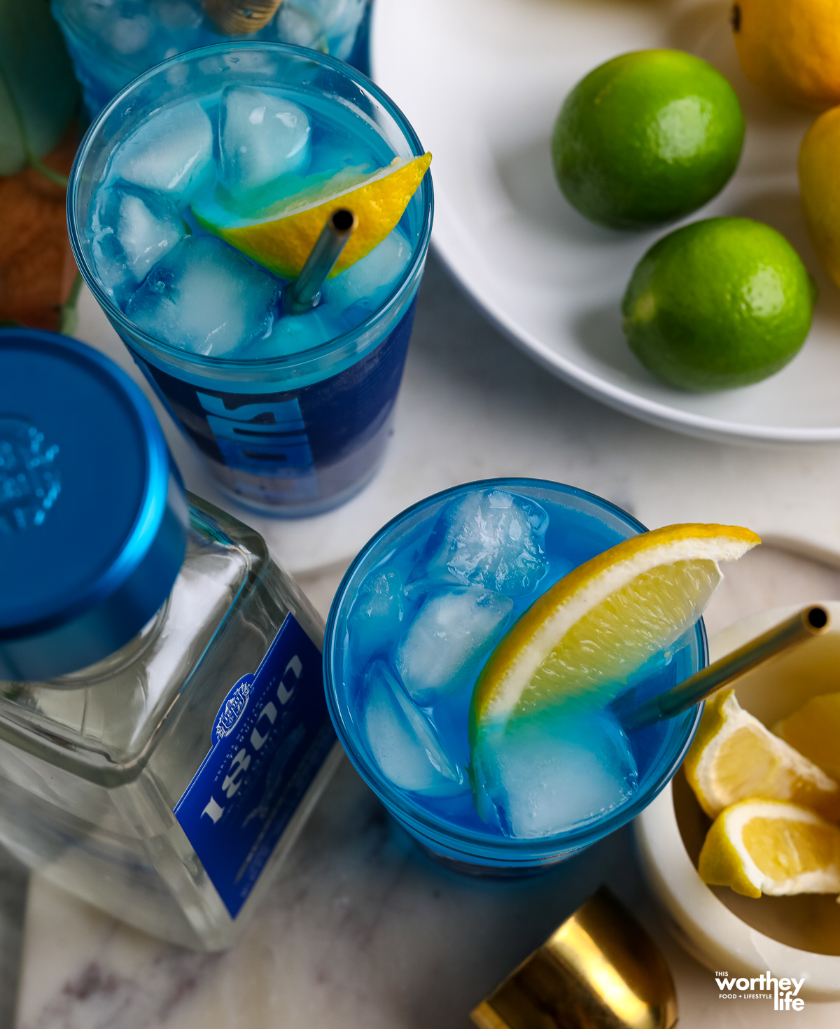 Honolulu Blue Cocktail - Detroit Lion's Unofficial Cocktail