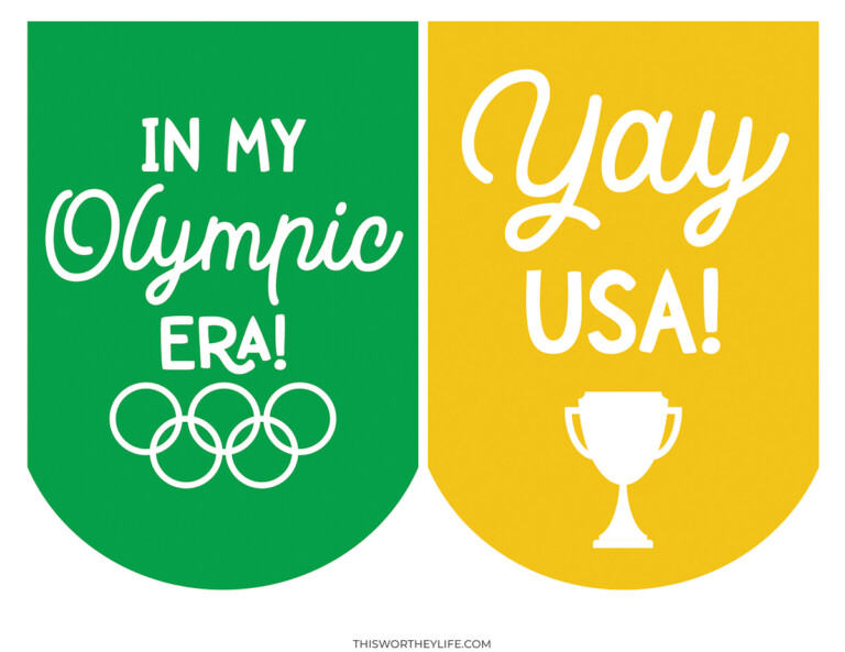 Free Olympics Printables To Download