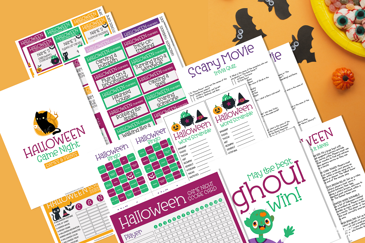 Free Halloween Game Printables